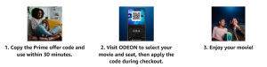 2 standard tickets for £10 at ODEON – Exclusive To Prime Members ...