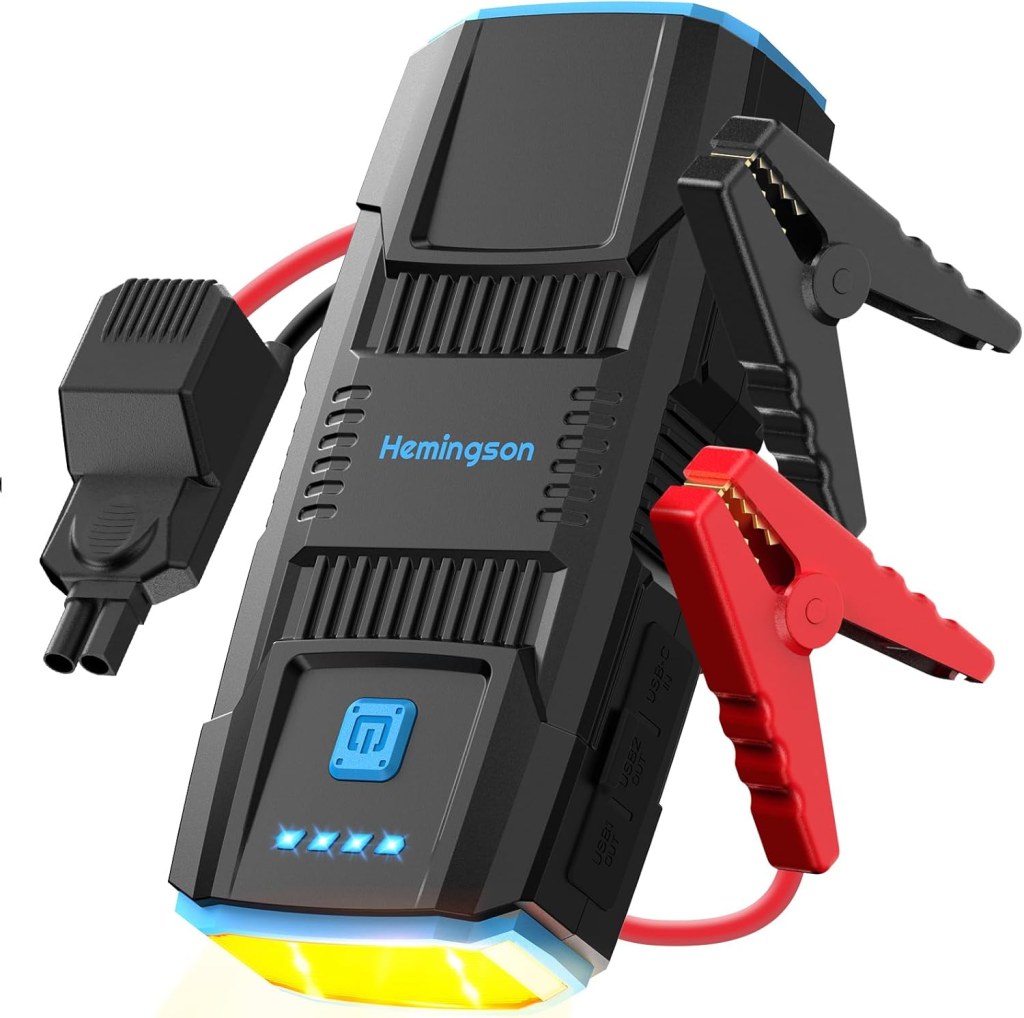 Jump Starter Portable Pack 2000A Peak Battery - Bargain Hunter UK Deals