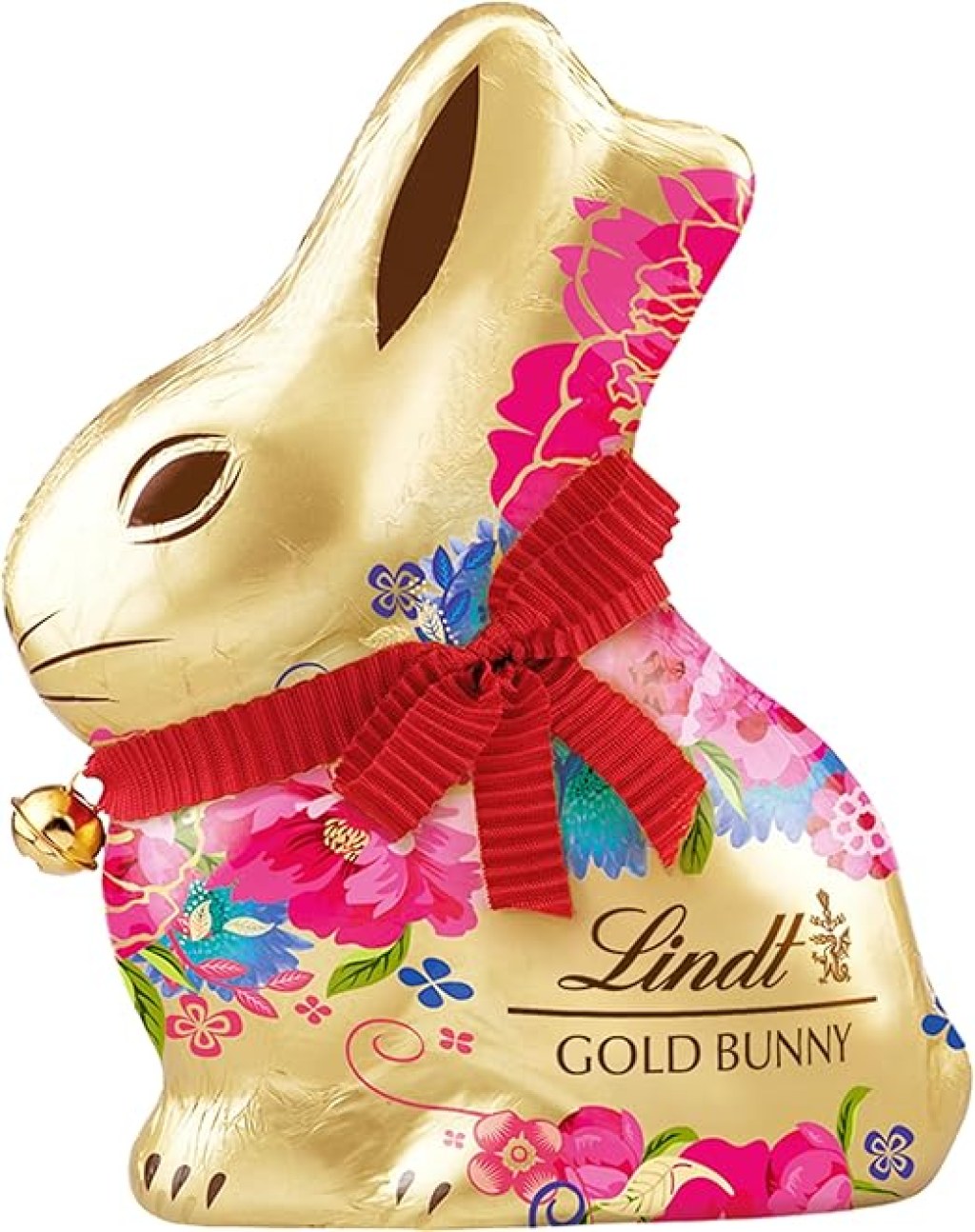 Lindt Gold Bunny Flowers Milk Chocolate Easter Bunny 200g - Bargain ...