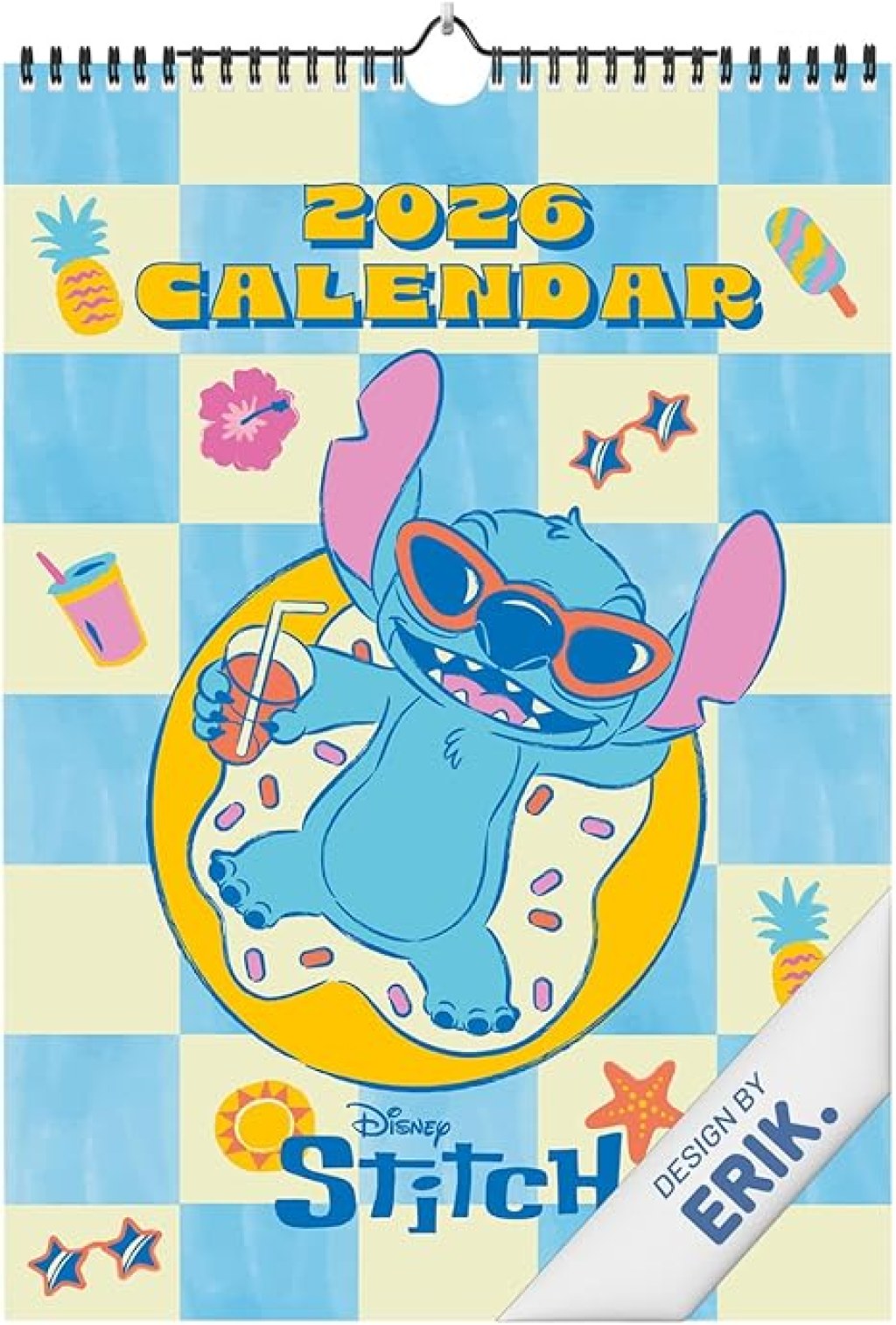 Grupo Erik A3 Wall Calendar 2026 – Disney Stitch Calendar - Bargain ...