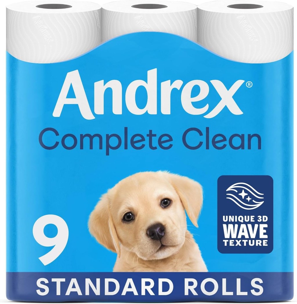 Andrex Complete Clean Toilet Roll 9 Rolls - Bargain Hunter UK Deals