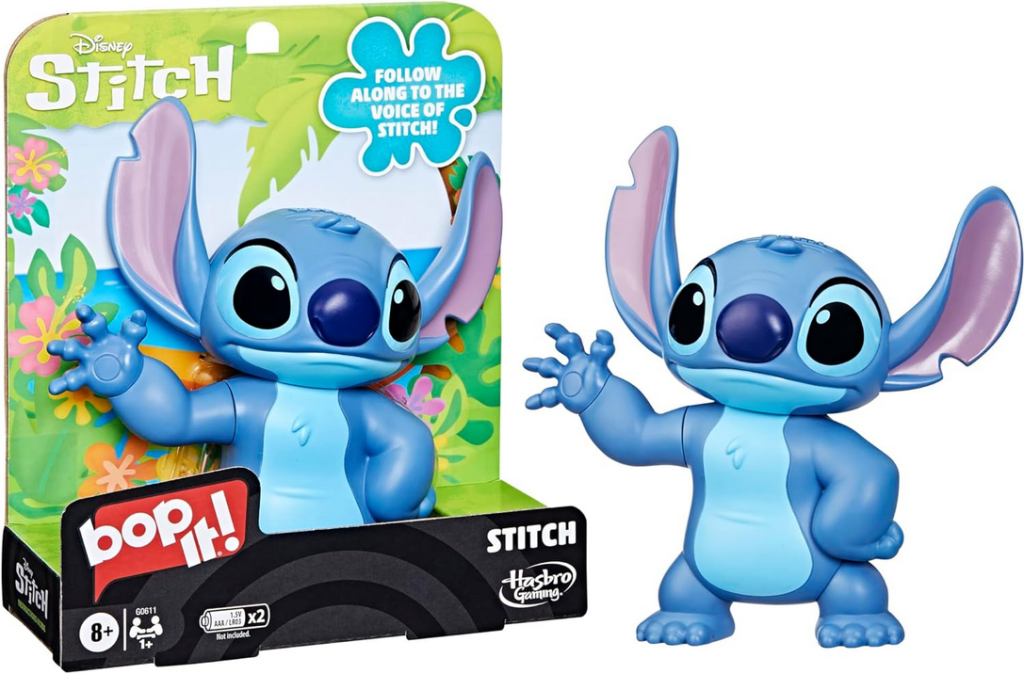 Bop It! Disney Stitch Electronic, Interactive Sequence Game - Bargain ...