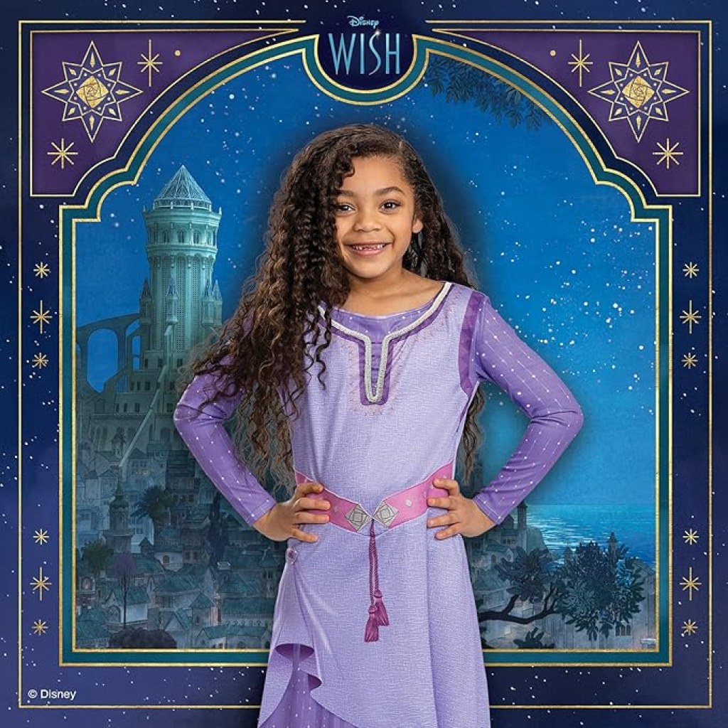 DISGUISE Asha Deluxe Costume, Official Disney Wish - Bargain Hunter UK ...