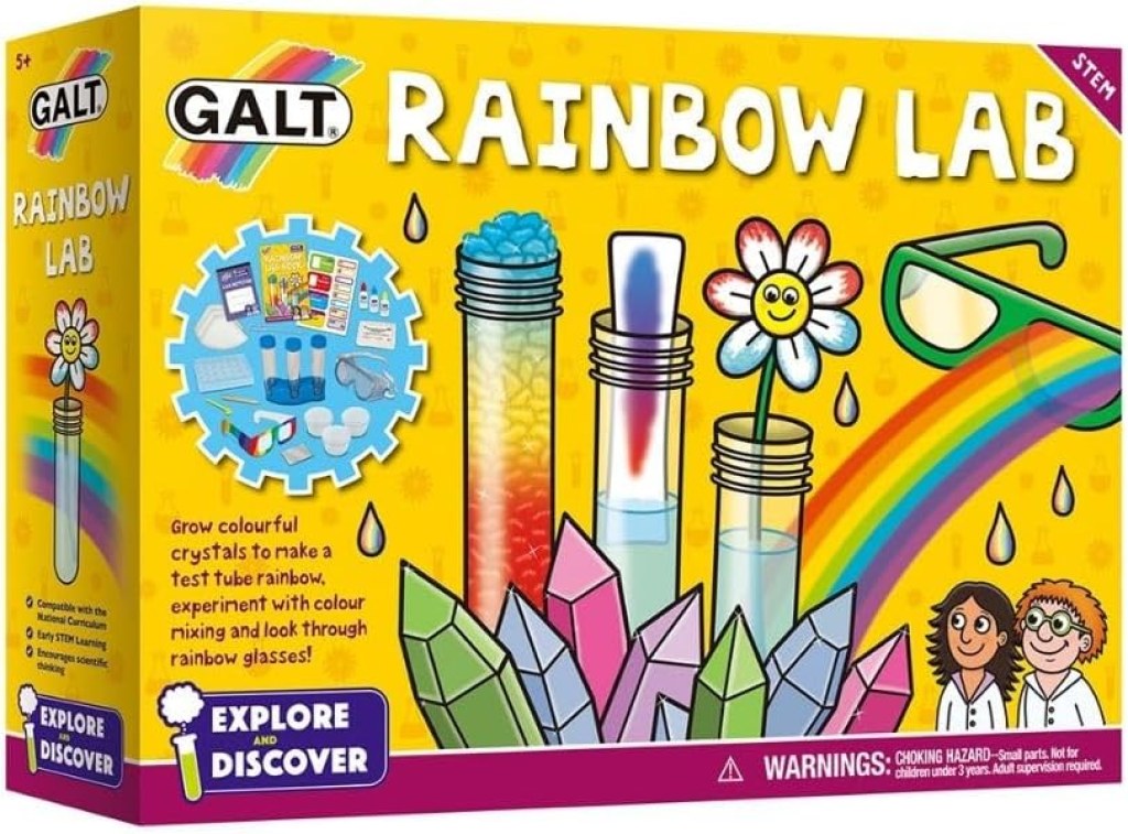 Galt Rainbow Lab – Explore & Discover Childrens Science Kit - Bargain ...