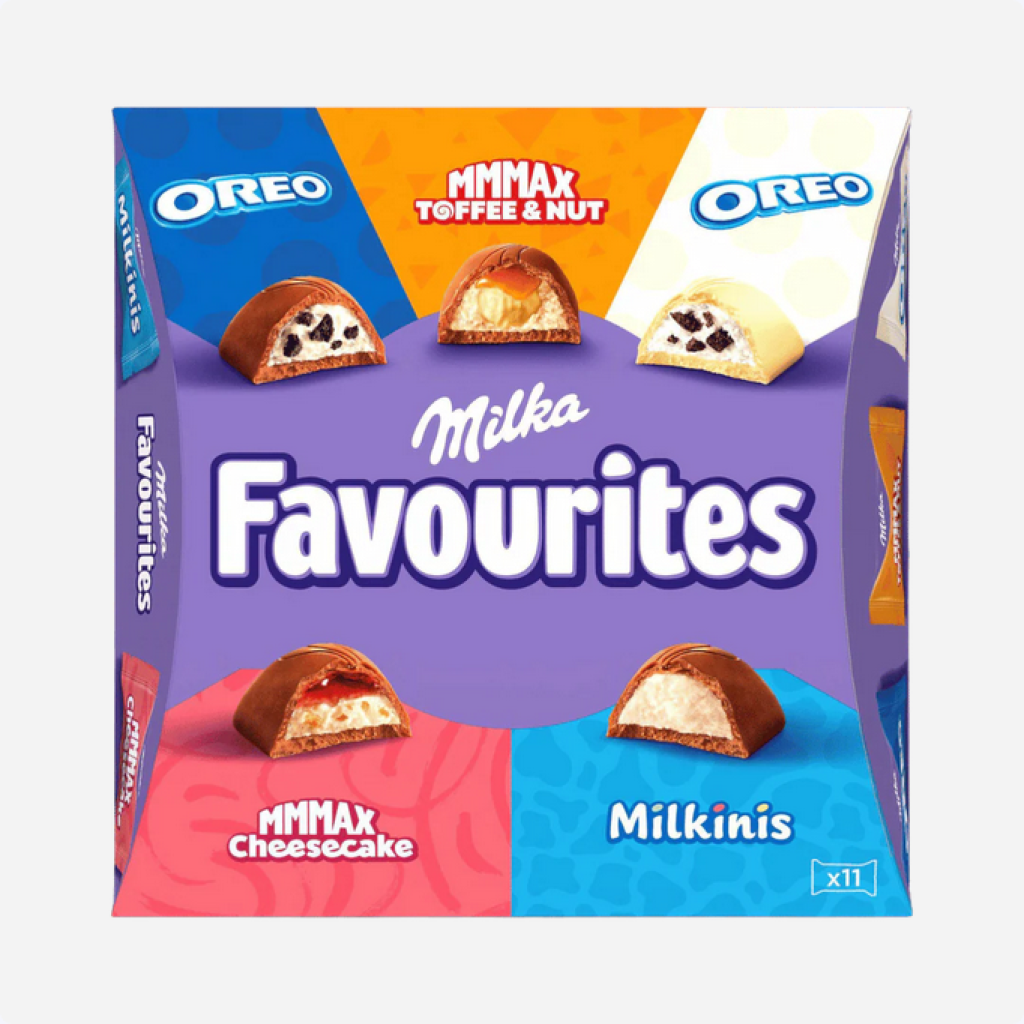 Milka Favourites Mini Chocolates 95g Box - Bargain Hunter UK Deals