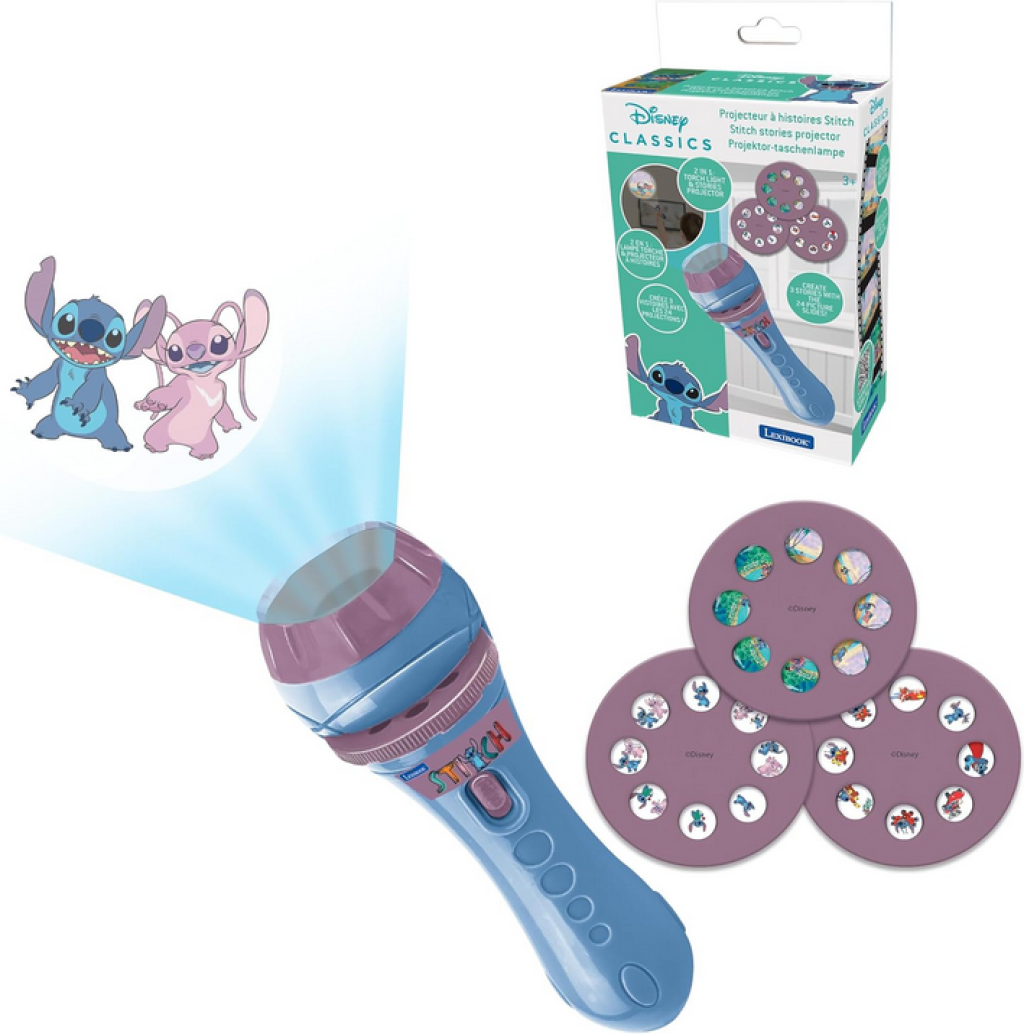 Lexibook Disney Stitch, torch light and projector - Bargain Hunter UK Deals