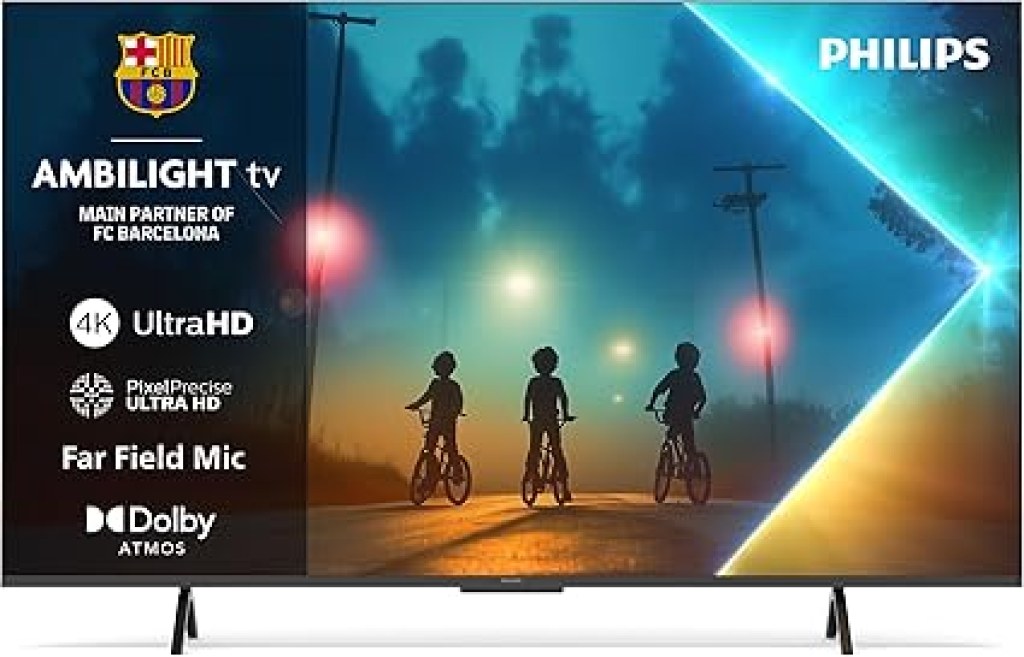 PHILIPS Ambilight 43PUS8200 4K LED Smart TV – 43 Inch - Bargain Hunter ...