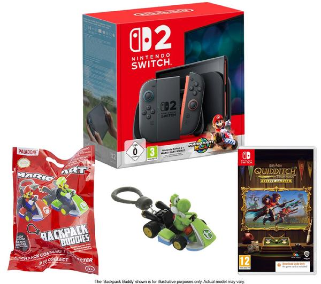 NINTENDO Switch 2, Mario Kart World, Harry Potter Bundle - Bargain ...