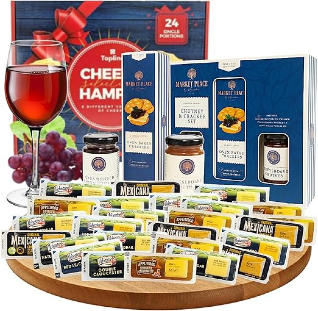 Cheese & Chutney Hamper Gift Set – Selection - Bargain Hunter UK Deals