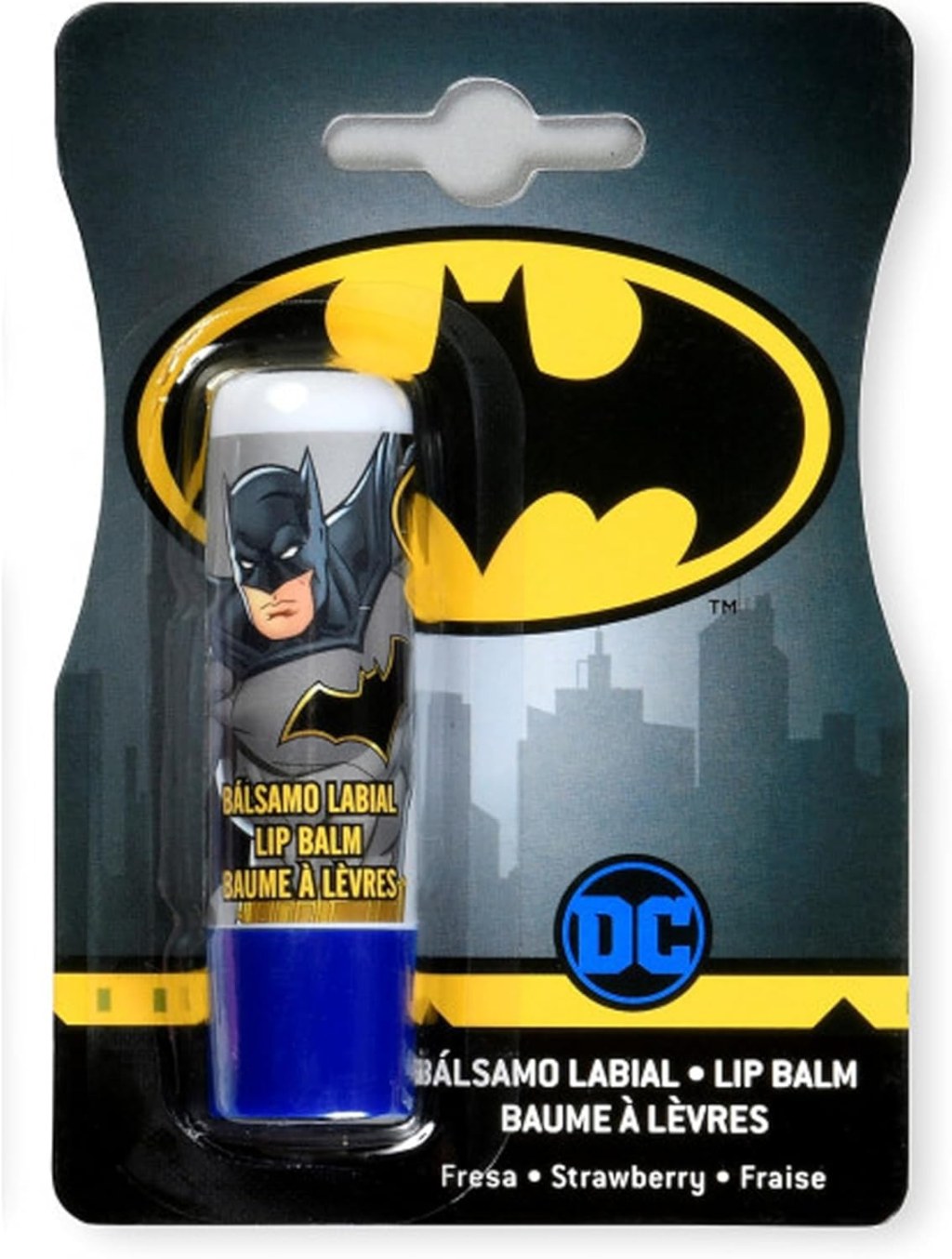 Batman Superhero Strawberry Flavour Lip Balm - Bargain Hunter UK