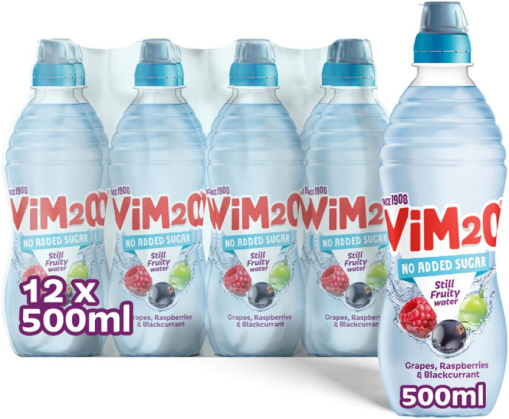 Vimto Original Vimto Still Fruity Spring Water 500ml x 12 - Bargain ...