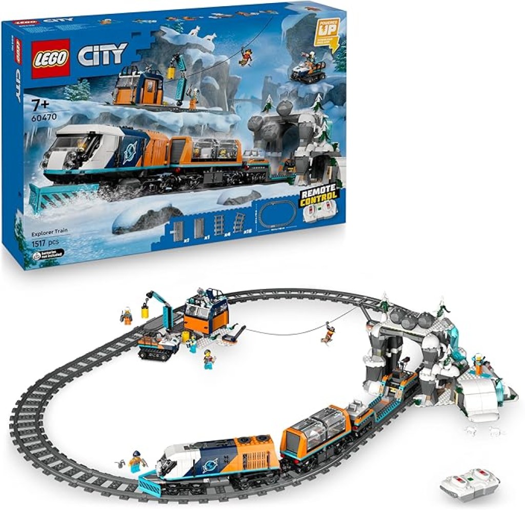 LEGO City Explorers’ Arctic Polar Express Train Set - Bargain Hunter UK ...