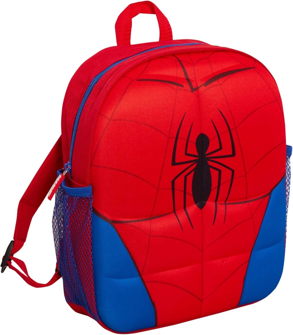 Spiderman Backpack 3D Plush School Bag Spidey Rucksack - Bargain Hunter ...