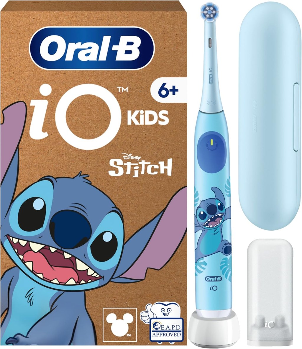 Oral-B iO Kids Disney Stitch Electric Toothbrush - Bargain Hunter UK Deals