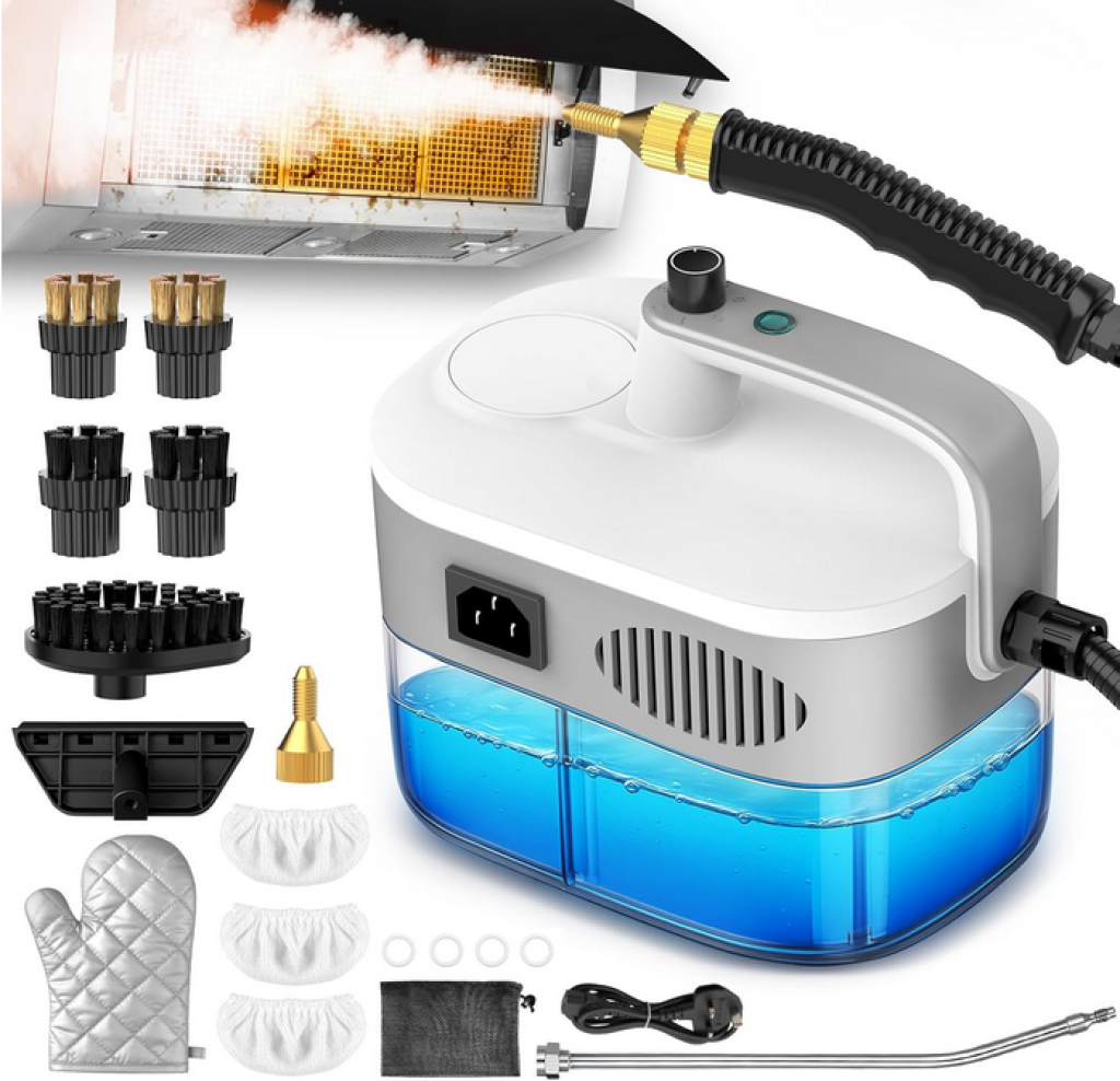 Steam Cleaner, Hand Held Steam Cleaner with 1.2L Water Tank - Bargain ...