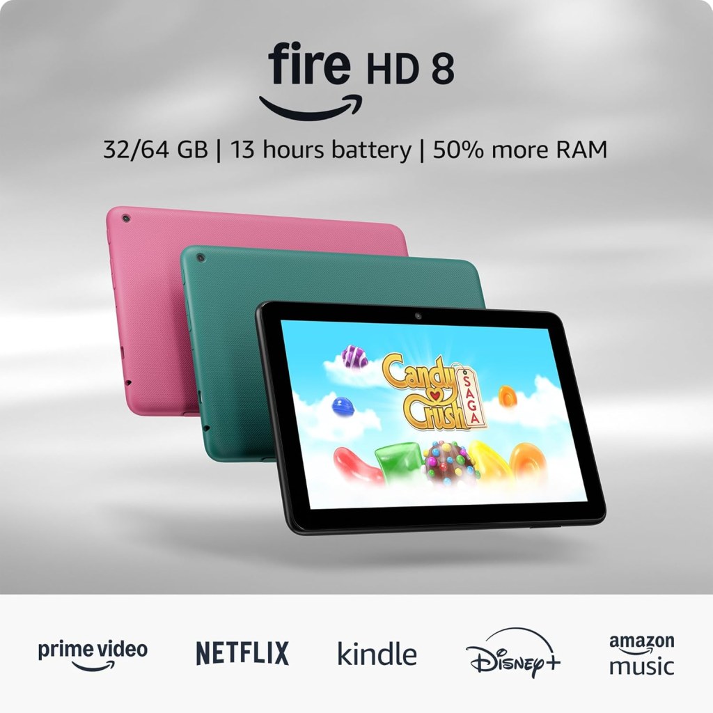Amazon Fire HD 8 tablet (newest gen), 8″ HD Display - Bargain Hunter UK ...